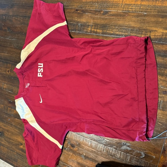 Nike | Shirts | Florida State Nike Garnet And Gold Pullover Short ...